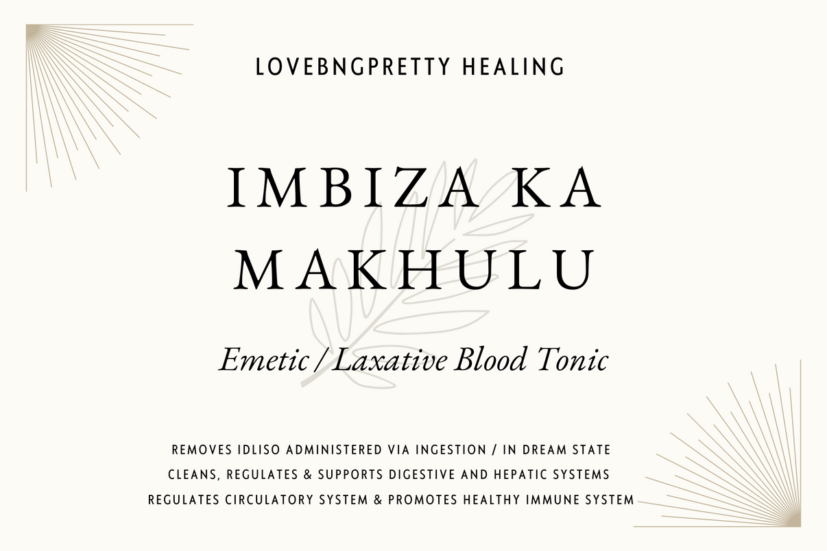 Imbiza kaMakhulu (Blood Tonic) – Lovebngpretty Healing